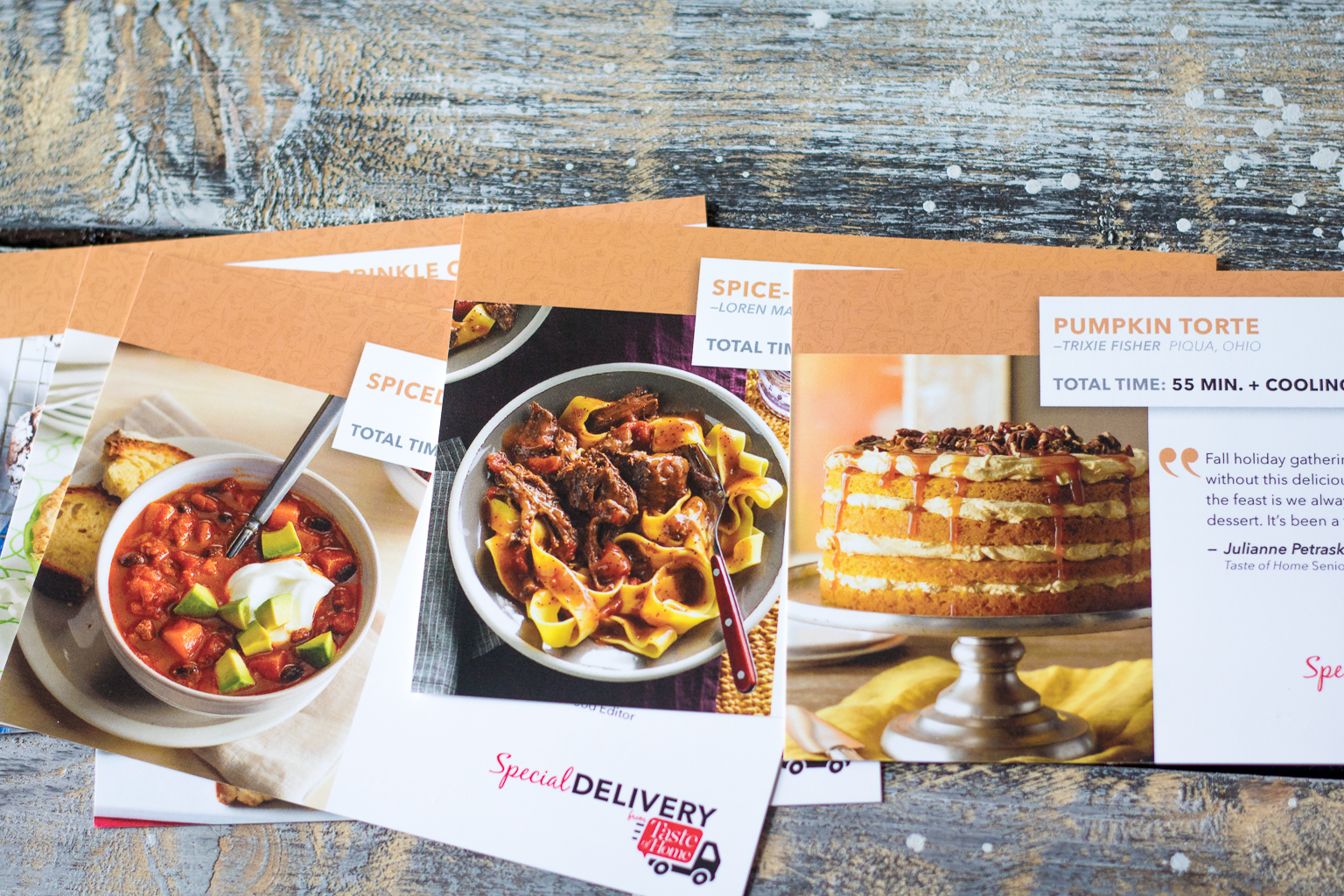 Taste Of Home Subscription Box - Life With The Crust Cut Off