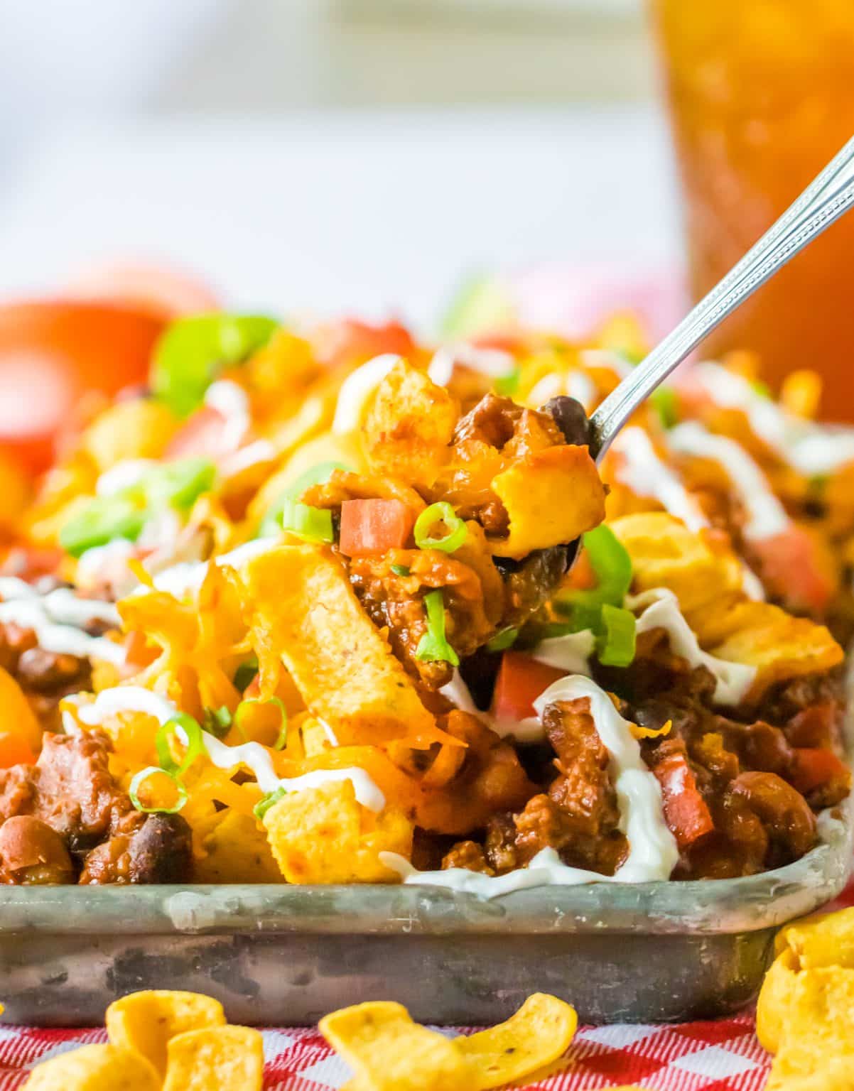 Slow Cooker Frito Pie - Life With The Crust Cut Off