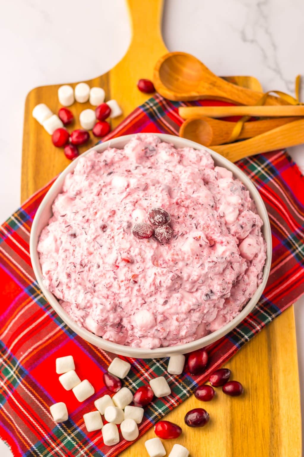 Cranberry Fluff - Life With The Crust Cut Off