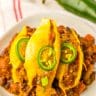 Chili Cheese Stuffed Shells - Life With The Crust Cut Off