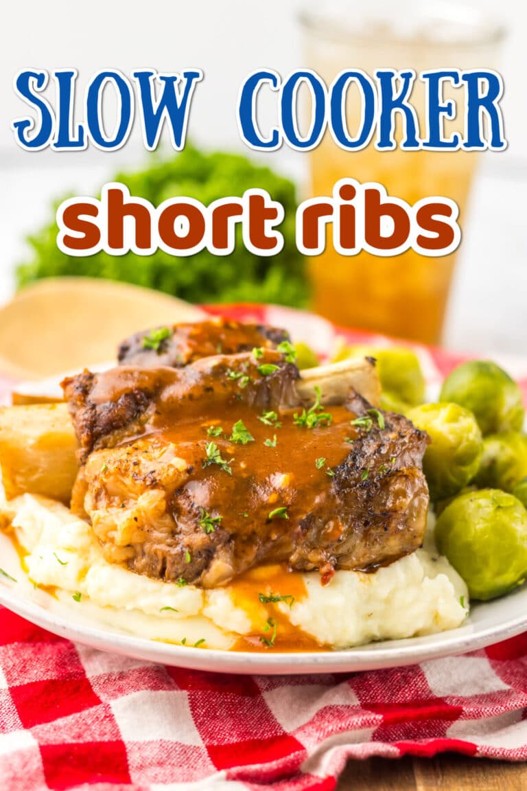 Slow Cooker Short Ribs - Life With The Crust Cut Off