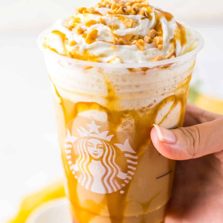 Caramel frappuccino recipe store