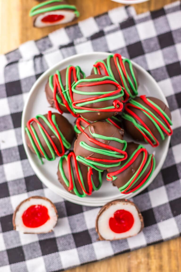 Cherry Cordials - Life With The Crust Cut Off