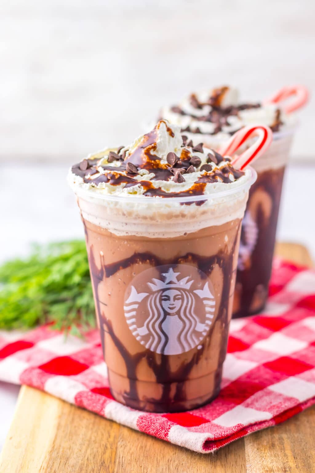 Starbucks Peppermint Mocha Frappuccino - Life With The Crust Cut Off