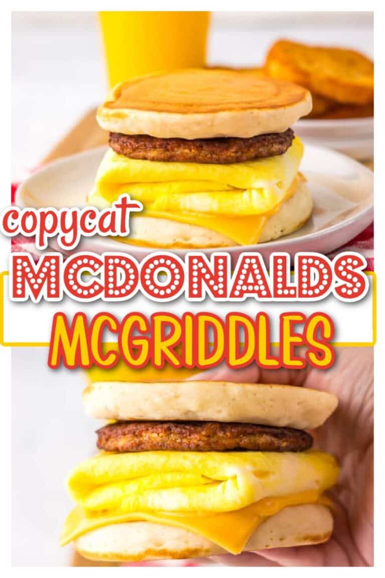 Copycat McDonald's McGriddles - Life With The Crust Cut Off