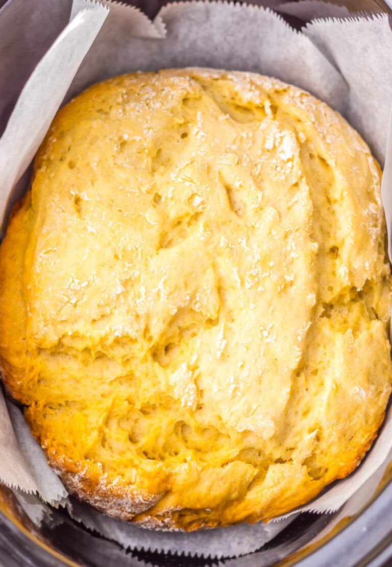 Slow Cooker Sourdough Bread (Easy No-Oven Recipe) - Life With The Crust ...