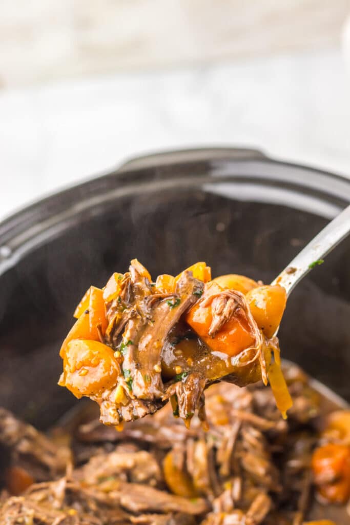 Slow Cooker Coca Cola Pot Roast - Life With The Crust Cut Off