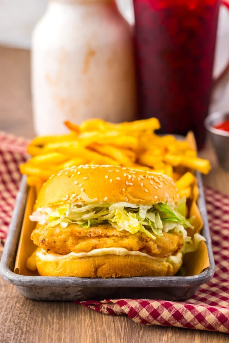 Copycat McDonalds McChicken - Life With The Crust Cut Off